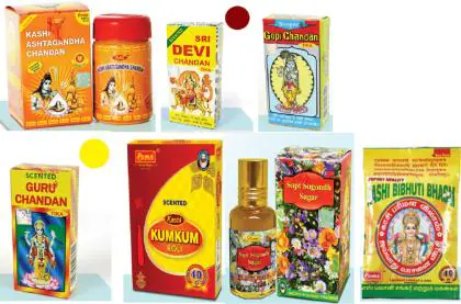 Matangee Kashi Kumkum Roli Chandan - Sandal Wood with Beautiful ...