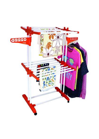 Cipla Plast Royal Jumbo Orange Plastic Heavy Duty Cloth Dryer Stand 130 ...
