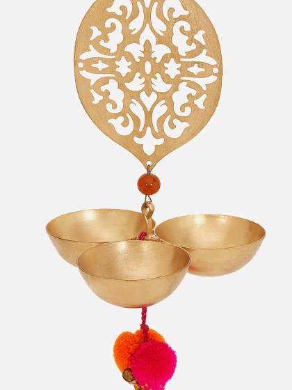 DecorTwist Elegant Hanging Tea-Light Holder - JioMart