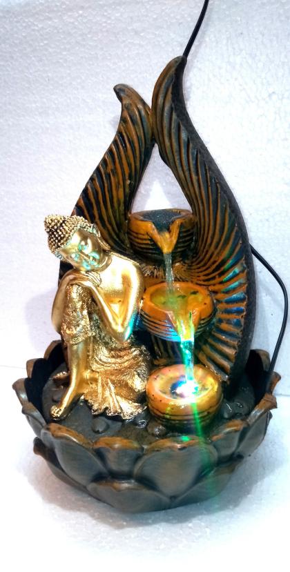 GOLDILUXE Blends Decorative Polyresin Water Fountain Showpiece - 50 cm ...