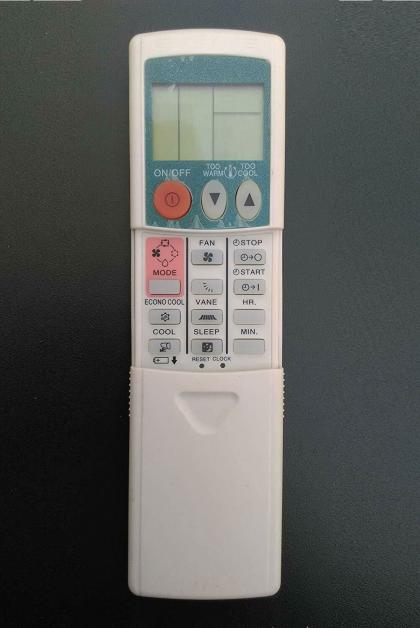 HDF Remote Controller for Azure Original Air Conditioner White and Blue ...