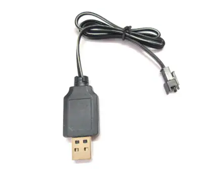 KP original battery SM-2P Positive USB Charger Cable for RC Car 6V ...