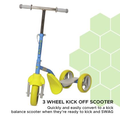 KIWI KOOL Slick 2 in 1 Scooter for Kids, Scooter, scooty, Ride on ...