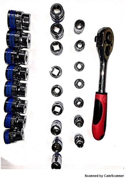 Taparia S-14MXL 1/2-Inch Square Drive Socket Set - JioMart