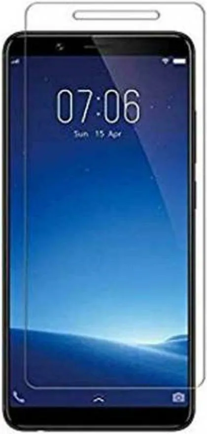 SKY DRAG Vivo, V7, 1718 Transparent Glass Anti Glare and Scratch ...