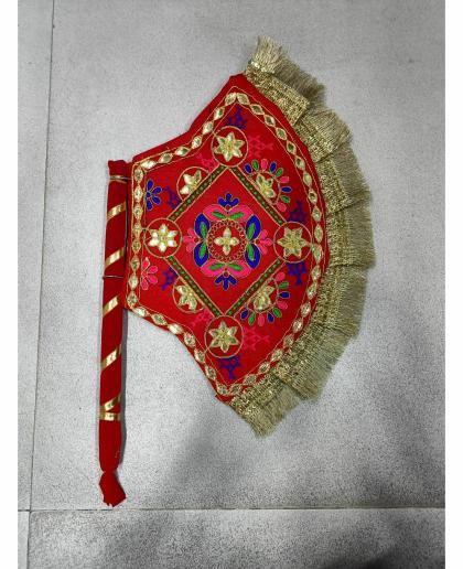 KEDAAR ENTERPRISE Pankha Hand Fan for Wedding or God Worship (Fins ...