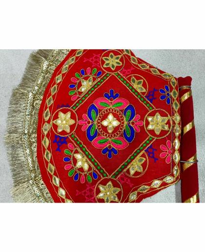 KEDAAR ENTERPRISE Pankha Hand Fan for Wedding or God Worship (Fins ...