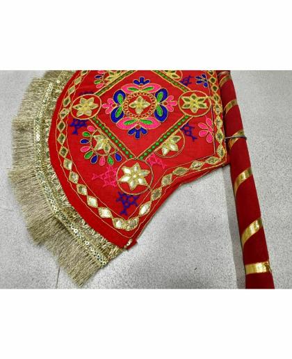 KEDAAR ENTERPRISE Pankha Hand Fan for Wedding or God Worship (Fins ...