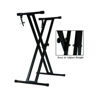 Kadence Heavy-Duty, Double-X, Adjustable Piano Keyboard Stand with ...