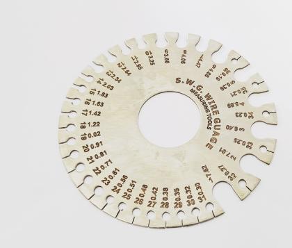 Inditrust Round Thickness Stainless Steel Wire Gauge Measurement ...