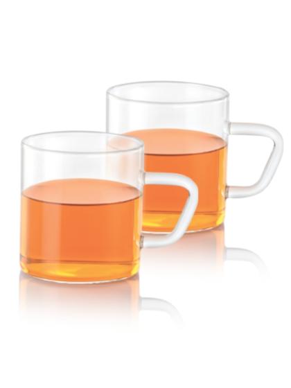 Borosil Classic Borosilicate Glass Water Juice Drinkware Mug, 190 ML ...