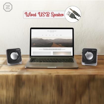 Zebion Muze Twin Table Top 2.0 Speaker set with Output 6W, USB Connectivity. - JioMart