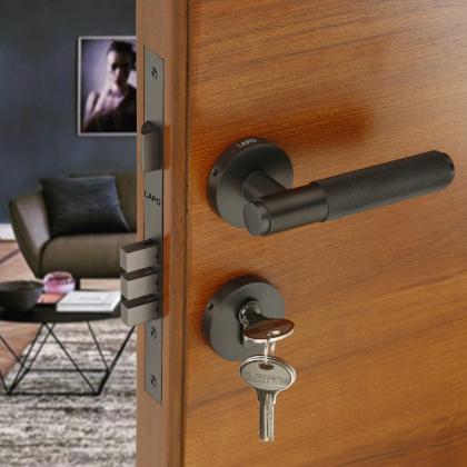 LAPO 2100 Premium Mortise Door Handle Locks with 4 Latches for All The ...