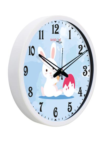 Random 12-Inch Cute Rabbit Painting Wall Clock with 1 Rabbit Shape ...