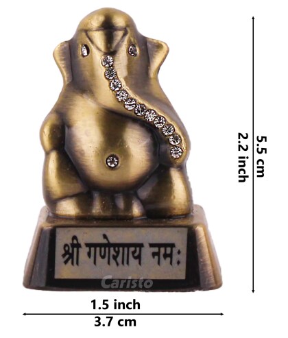 Caristo Lord Ganesh Idol | Ganesha Idol | Ganpati Vinayaka Idol (ID-75 ...