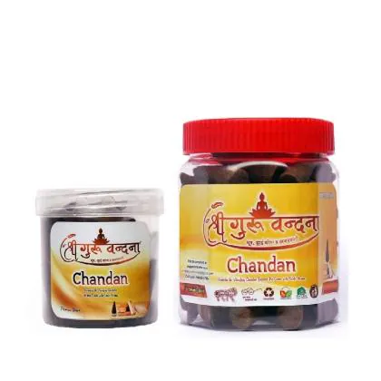 SHREE GURU VANDANA -CHANDAN DHOOP IN ROUND BOX-CHANDAN DHOOP 40 BIG ...