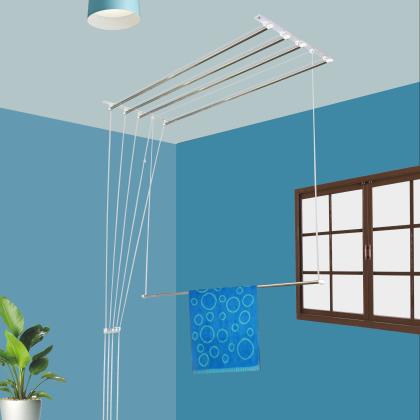 Rainbow Drywell Luxury 5 Pipes 7 Feet Stainless Steel Roof / Ceiling ...