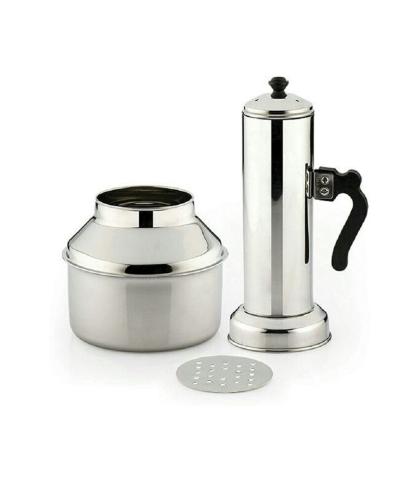 Kaviraj Stainless Steel Puttu Kudam Large with Handle - JioMart