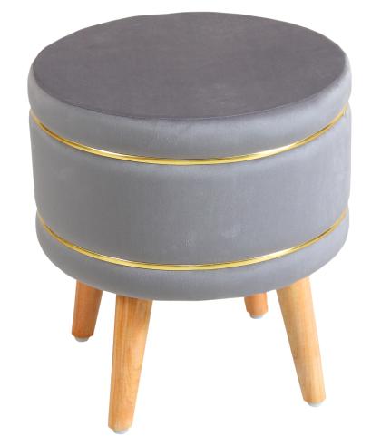 Shadowkart Pouffes Sitting Stool For Living Room, Mudda Puffy Wooden ...