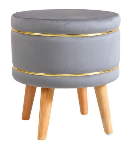 Shadowkart Pouffes Sitting Stool For Living Room, Mudda Puffy Wooden ...