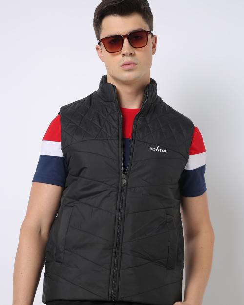 Buy Zip-Front Slim Fit Gillet Online at Best Prices in India - JioMart.