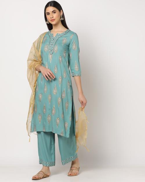 Buy Straight Kurta Suit Set Online at Best Prices in India - JioMart.