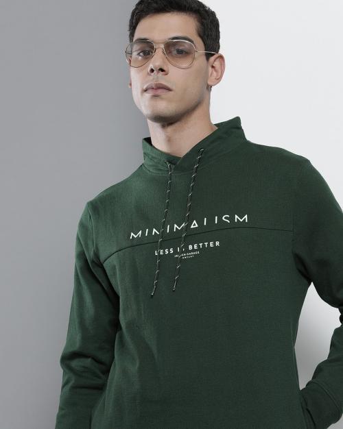 Buy Typographic Print Sweatshirt Online at Best Prices in India - JioMart.