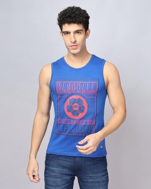 Buy Slim Fit Round-Neck Singlet Online at Best Prices in India - JioMart.