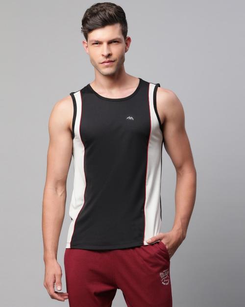 Buy Slim Fit Round-Neck Singlet Online at Best Prices in India - JioMart.
