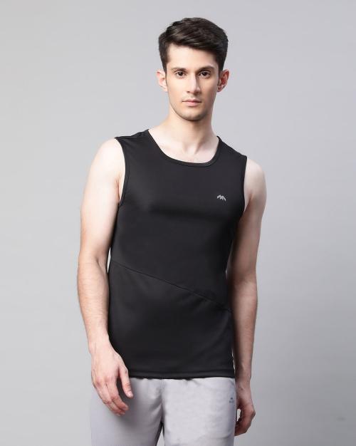 Buy Slim Fit Round-Neck Singlet Online at Best Prices in India - JioMart.