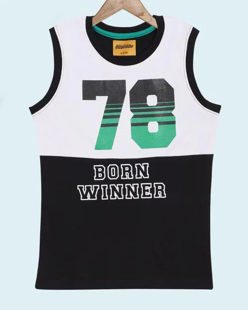 Buy Numeric Print Round-Neck T-Shirt Online at Best Prices in India ...