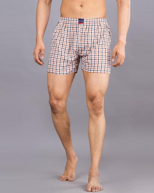 Buy Checked Mid-Rise Boxers Online at Best Prices in India - JioMart.
