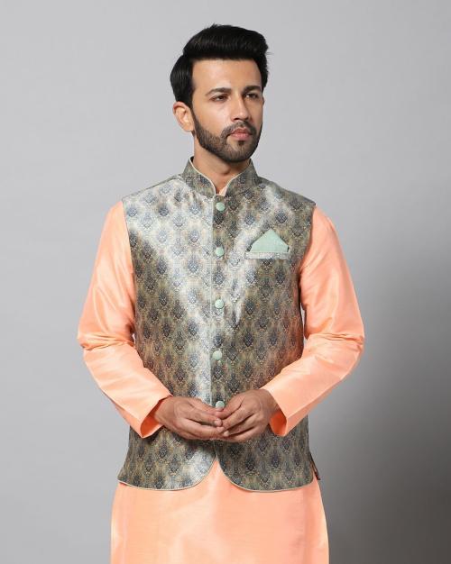 Buy Printed Nehru Jacket Online at Best Prices in India - JioMart.