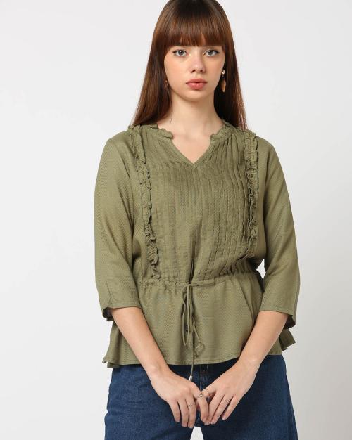 Buy Women Regular Fit Top Online at Best Prices in India - JioMart.