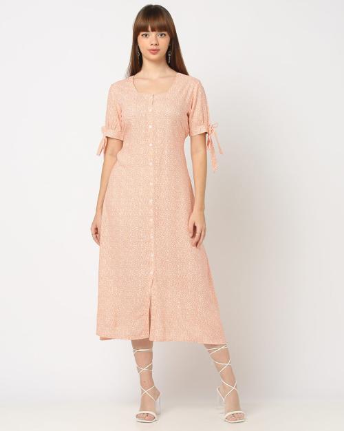 Buy Printed A-Line Dress Online at Best Prices in India - JioMart.