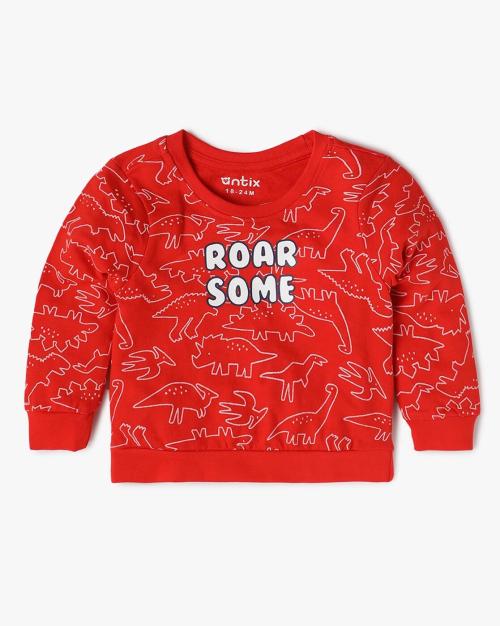 Buy Roar Some Print Regular Fit Sweatshirt Online at Best Prices in ...