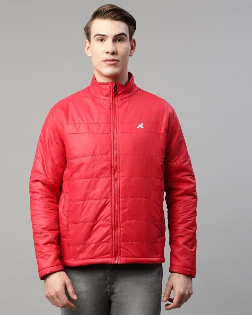 Buy Puffer Jacket with Insert Pockets Online at Best Prices in India ...
