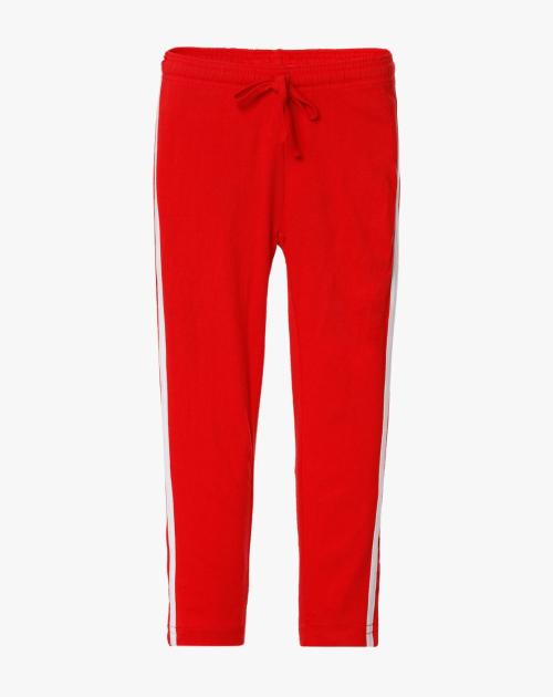Buy Cotton Track Pants with Drawstring Fastening Online at Best Prices ...