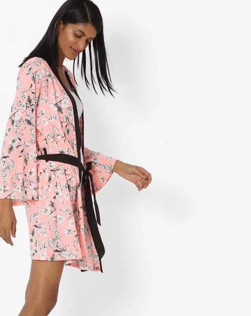 Buy Printed Robe with Tie-Up Online at Best Prices in India - JioMart.