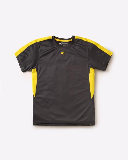 Buy Cut & Sew T-shirt with Contrast Panels Online at Best Prices in ...