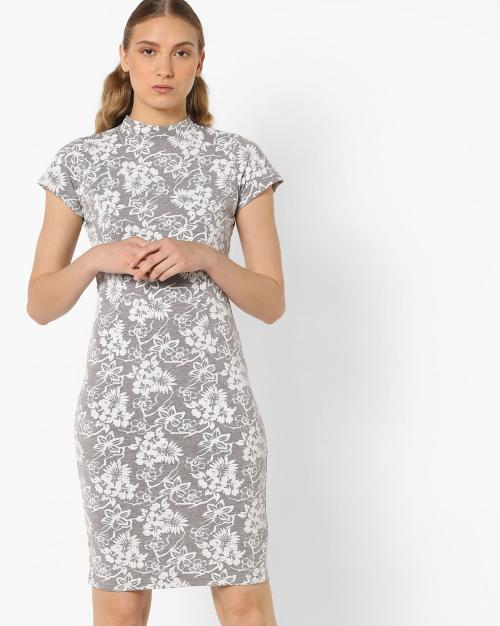 Buy Floral Print Bodycon Dress Online at Best Prices in India - JioMart.