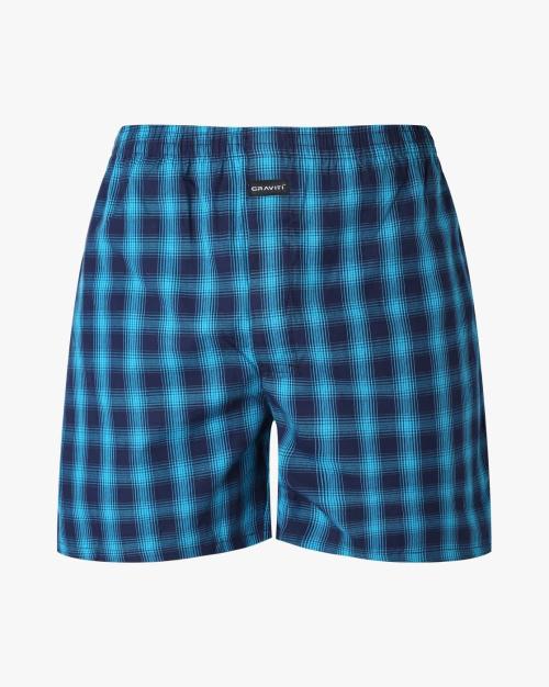 Buy Checked Boxers with Elasticated Waist Online at Best Prices in ...