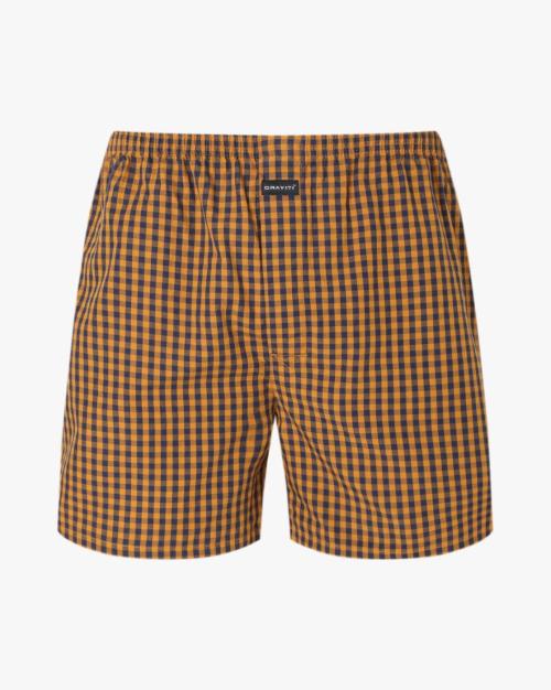 Buy Checked Boxer Shorts with Elasticated Waistband Online at Best ...
