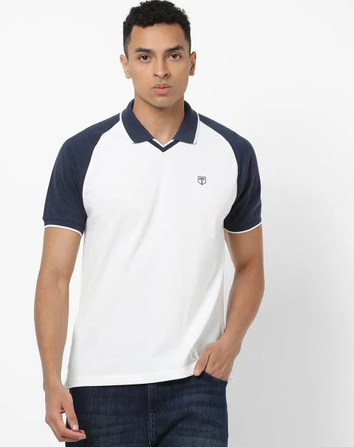 Buy Polo T-shirt with Raglan Sleeves Online at Best Prices in India ...