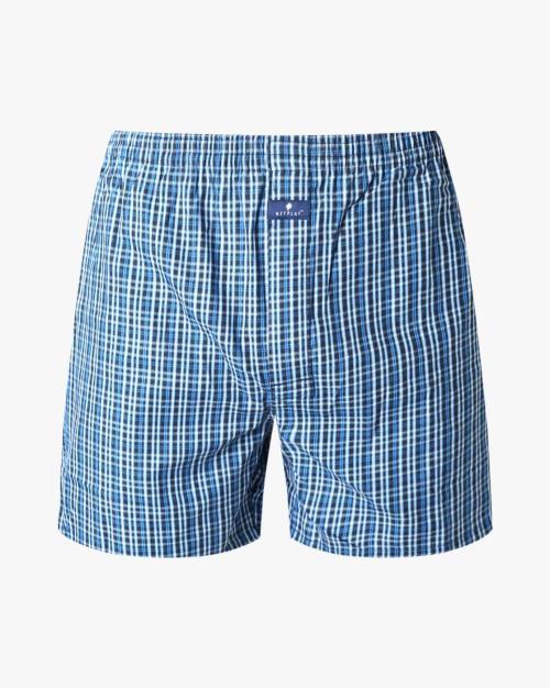 Buy Checked Boxers with Elasticated Waistband Online at Best Prices in ...