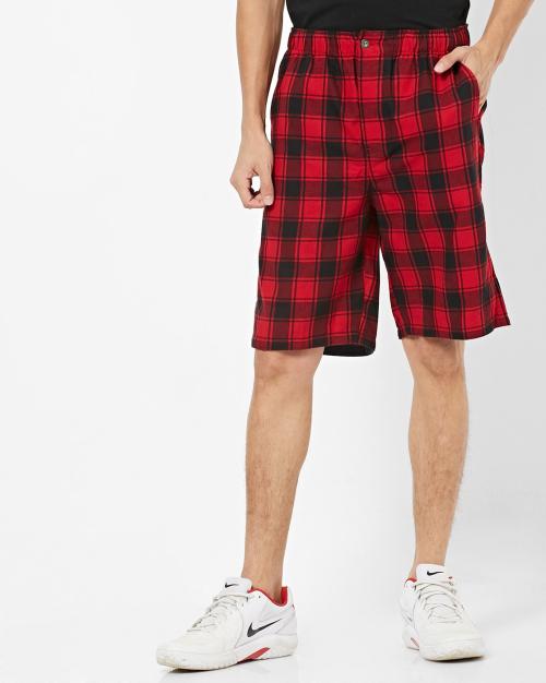 Buy Checked Mid-Rise Shorts Online at Best Prices in India - JioMart.