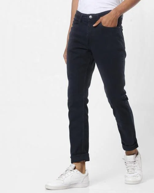 Buy Relaxed Fit Jeans with Insert Pockets Online at Best Prices in ...