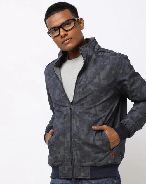 Buy Printed Zip-Front Jacket Online at Best Prices in India - JioMart.