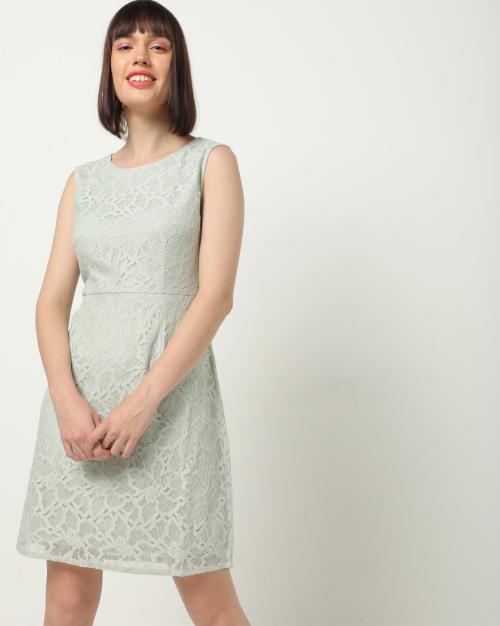 Buy Floral Lace A-line Dress Online at Best Prices in India - JioMart.