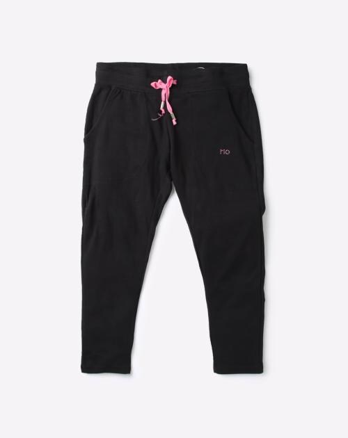 Buy Track Pants with Elasticated Drawstring Fastening Online at Best ...